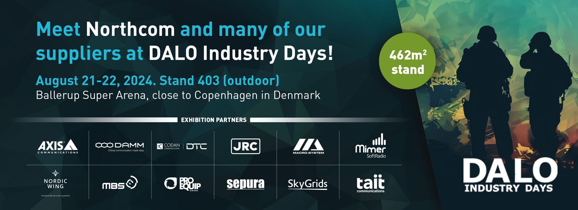 Northcom deltar på DALO Industry Days 2024 - Northcom