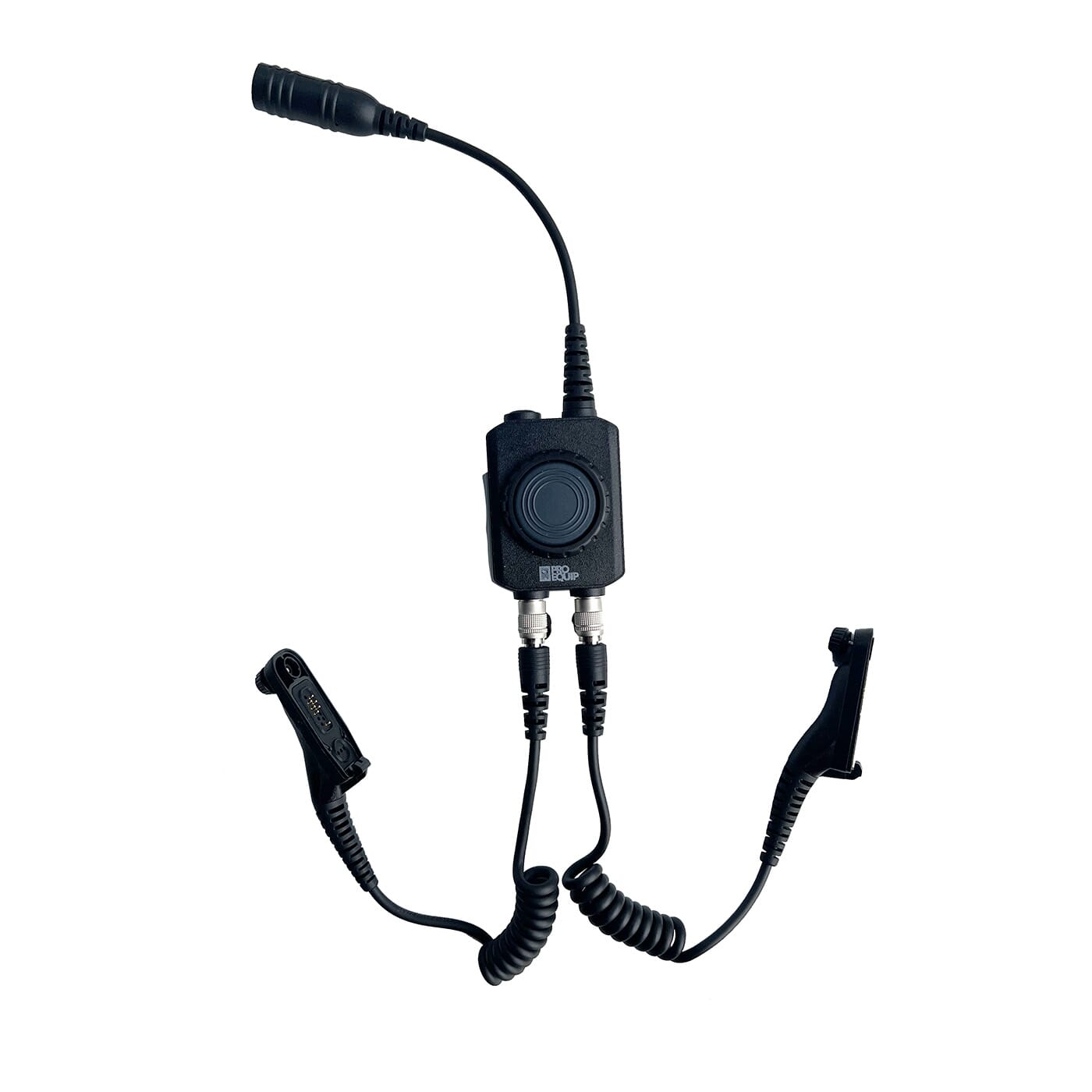 ProEquip PRO-2x PTT Box - Nexus F (Peltor), 2x H6 connector - Northcom