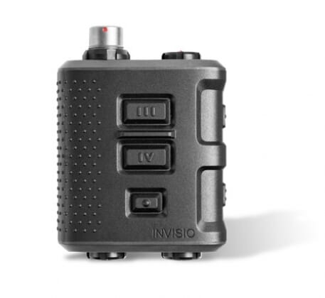 Invisio V60, 4-PTT, 3-Com, WPTT, black, Gen 2 - Northcom