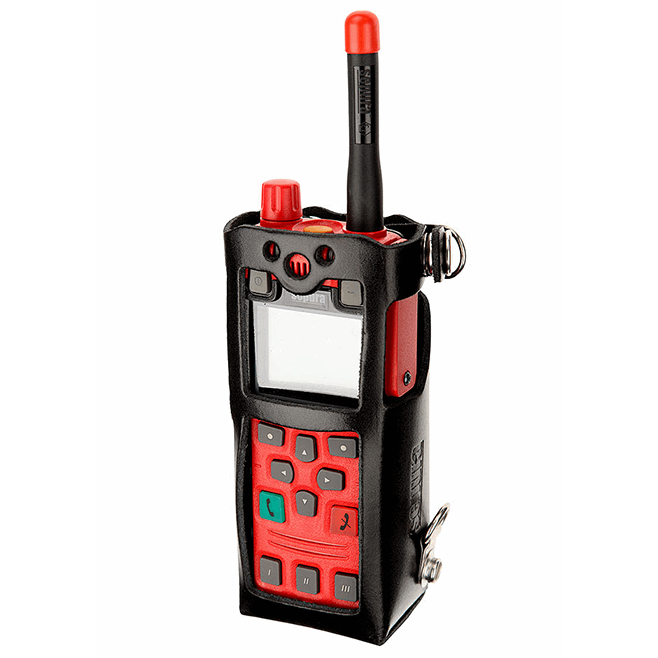 SEPURA STP8X Hard leather case flap - Northcom