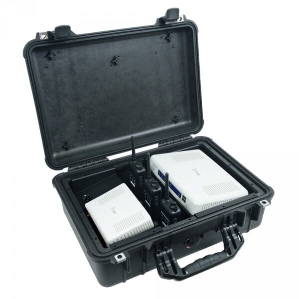 Icom IP-Radio Peli case, including 3xIP100C, IP1000C, AP-90M - Northcom